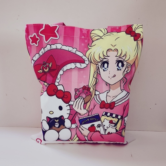 Hello Kitty | Bags | Hello Kitty X Sailor Moon Usagi Tsukino Tote Bag ...